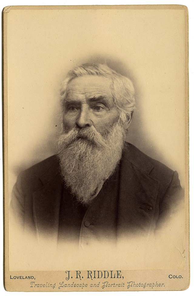 James R Riddle - White Oaks New Mexico Goldrush