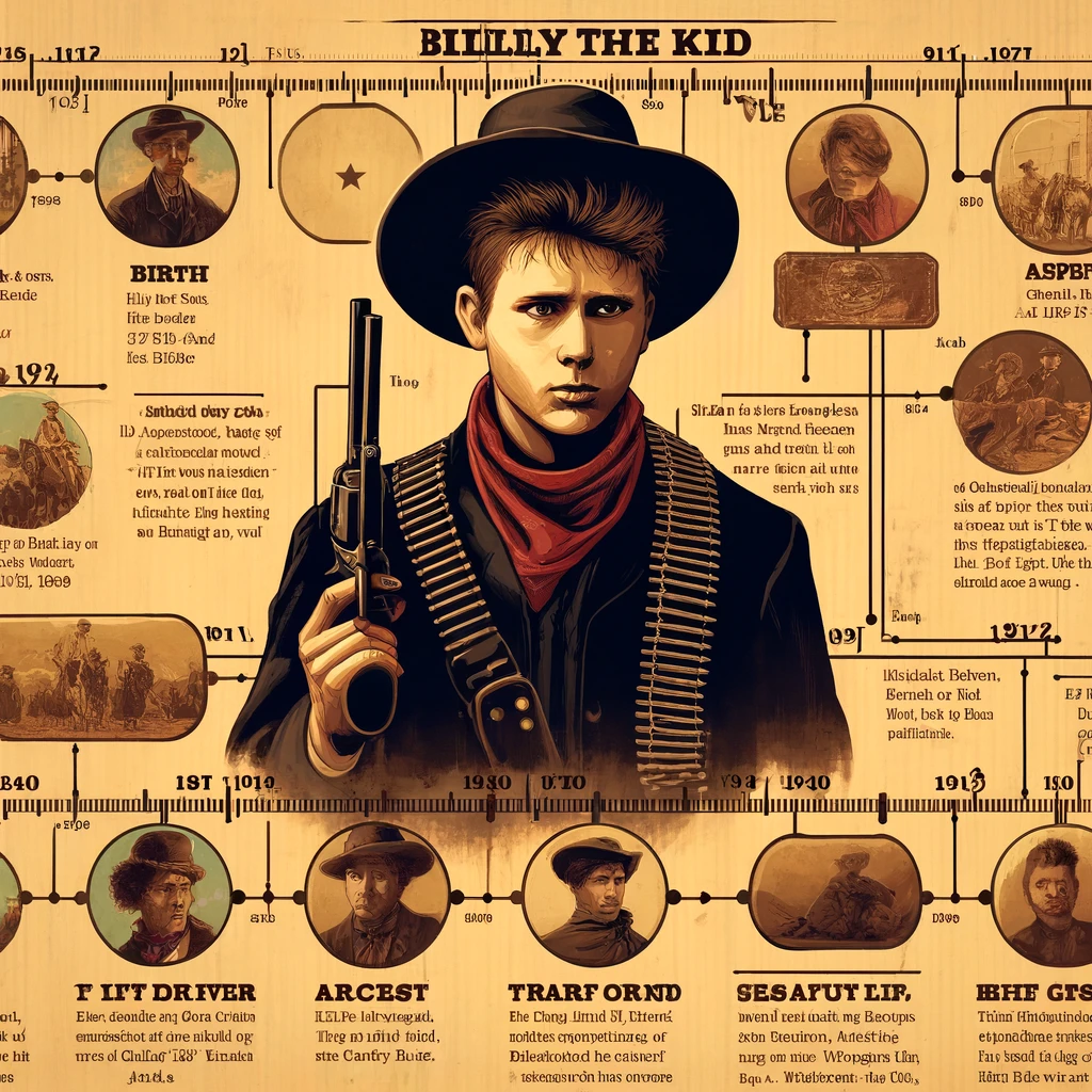 Billy the Kid Timeline of events - White Oaks New Mexico Goldrush